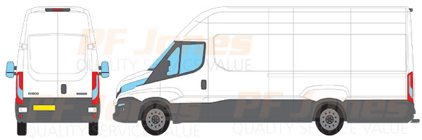 Iveco Daily Extra Long Wheel Base L4 High Roof H3 2014 Onwards Rhino ...