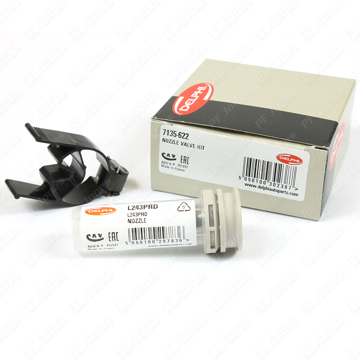 Delphi New Injector Repair Parts Nozzle Valve Kit 7135-622