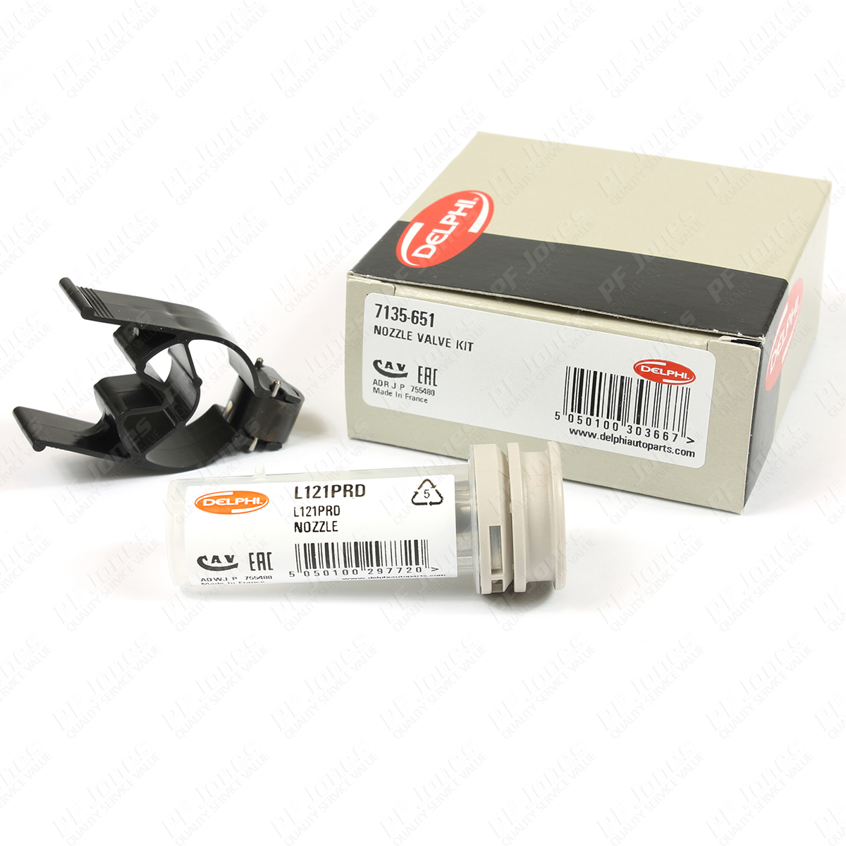 Delphi New Injector Repair Parts Nozzle Valve Kit 7135-651