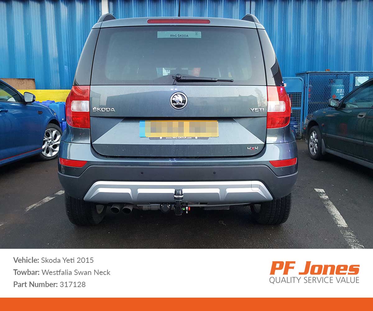 Skoda yeti towbar fitting cost store