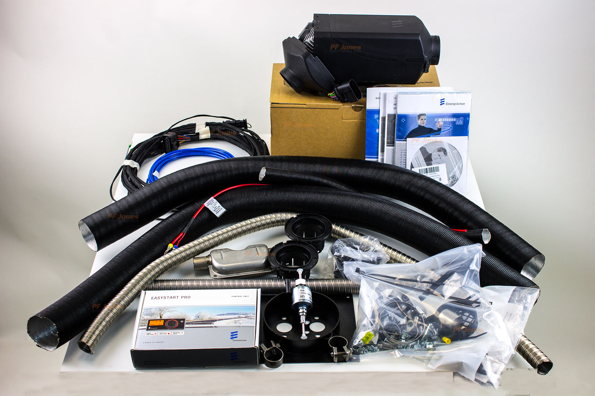 Eberspacher Airtronic D2L Motorhome kit with EasyStart Pro 7 day timer