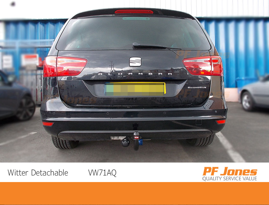 Seat Alhambra 2010 2013 Detachable towbar