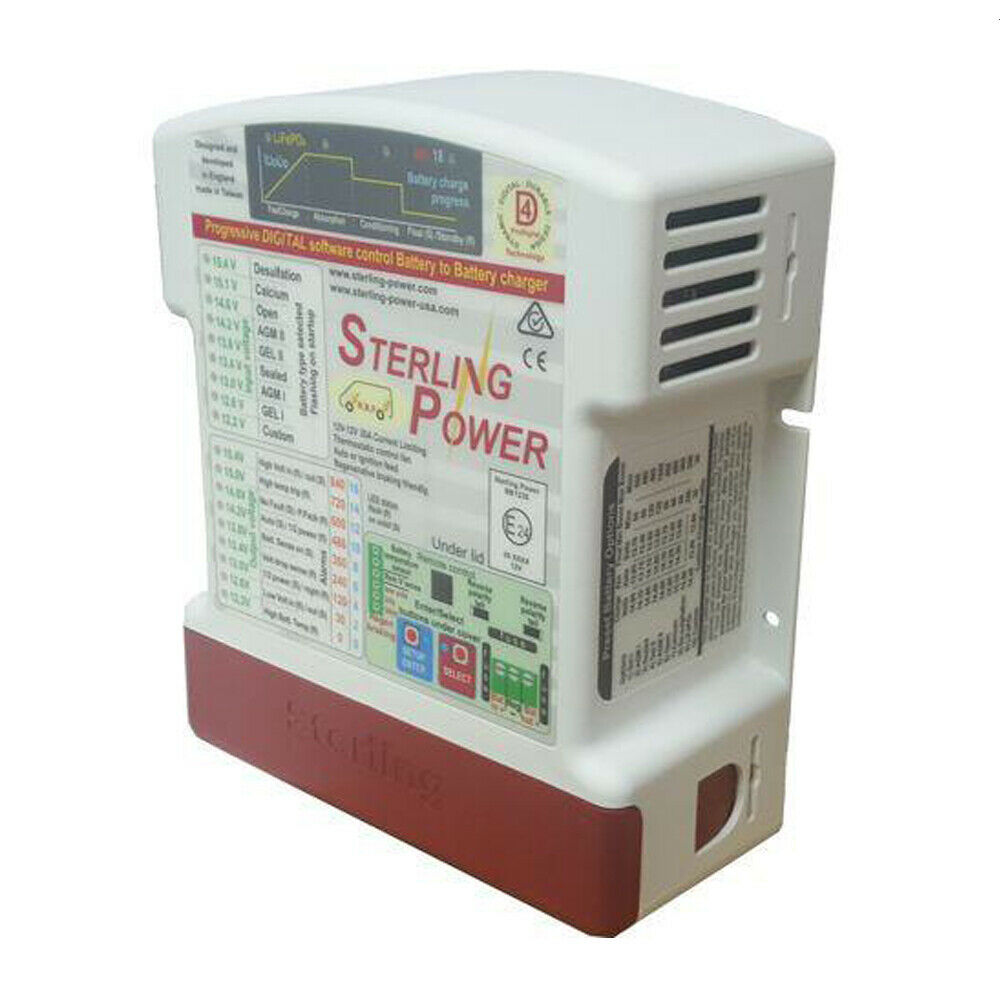 Sterling Pro Batt Ultra Battery To Battery Charger 12v 12v 30a Bb1230