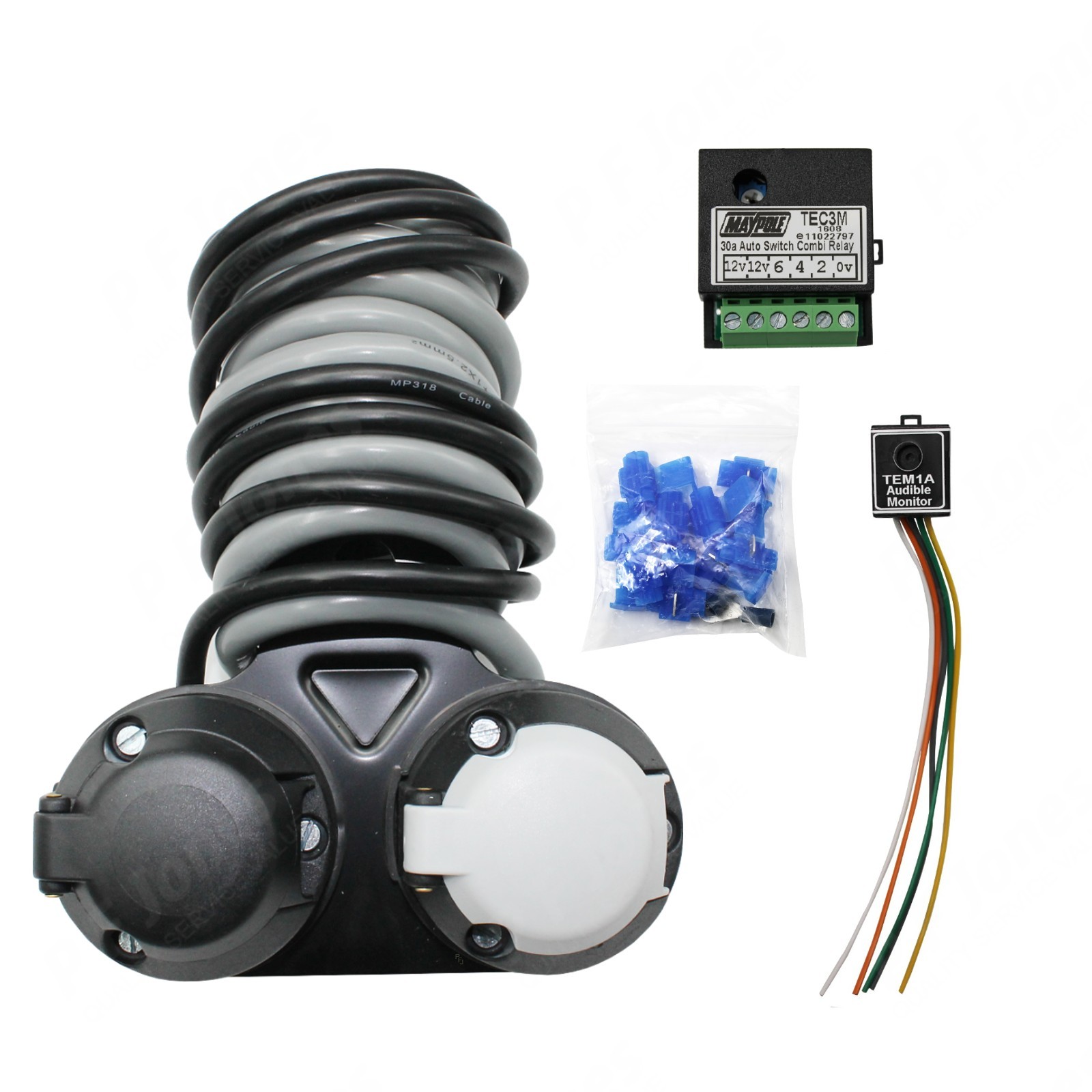 Towbar Universal Twin electrics kit