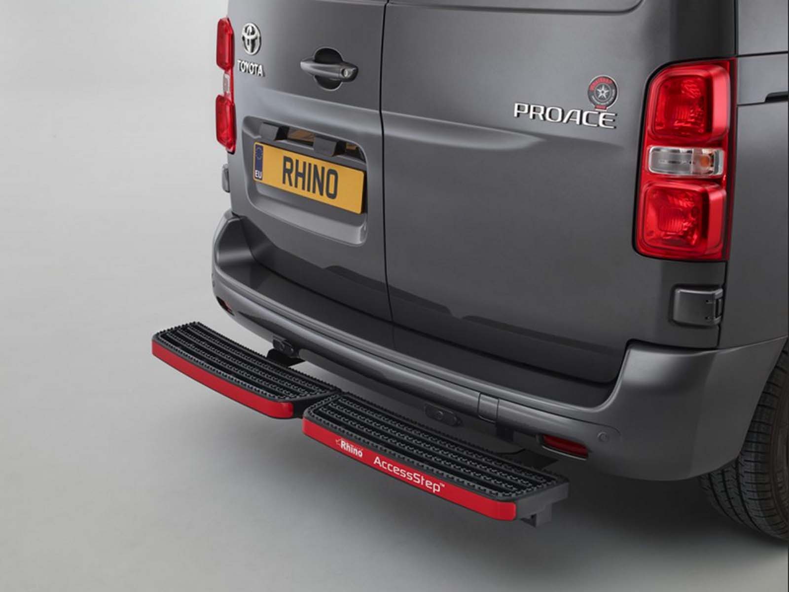 Volkswagen Crafter 2006-2016 Twin Access Step With Reversing Sensors Black