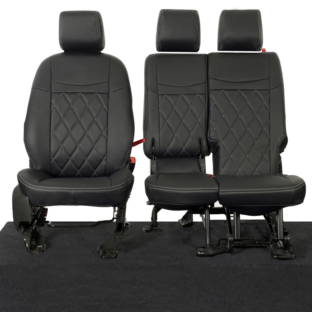Ford Transit Connect (2014 Onwards) Single Diamond Bentley Stitch ...