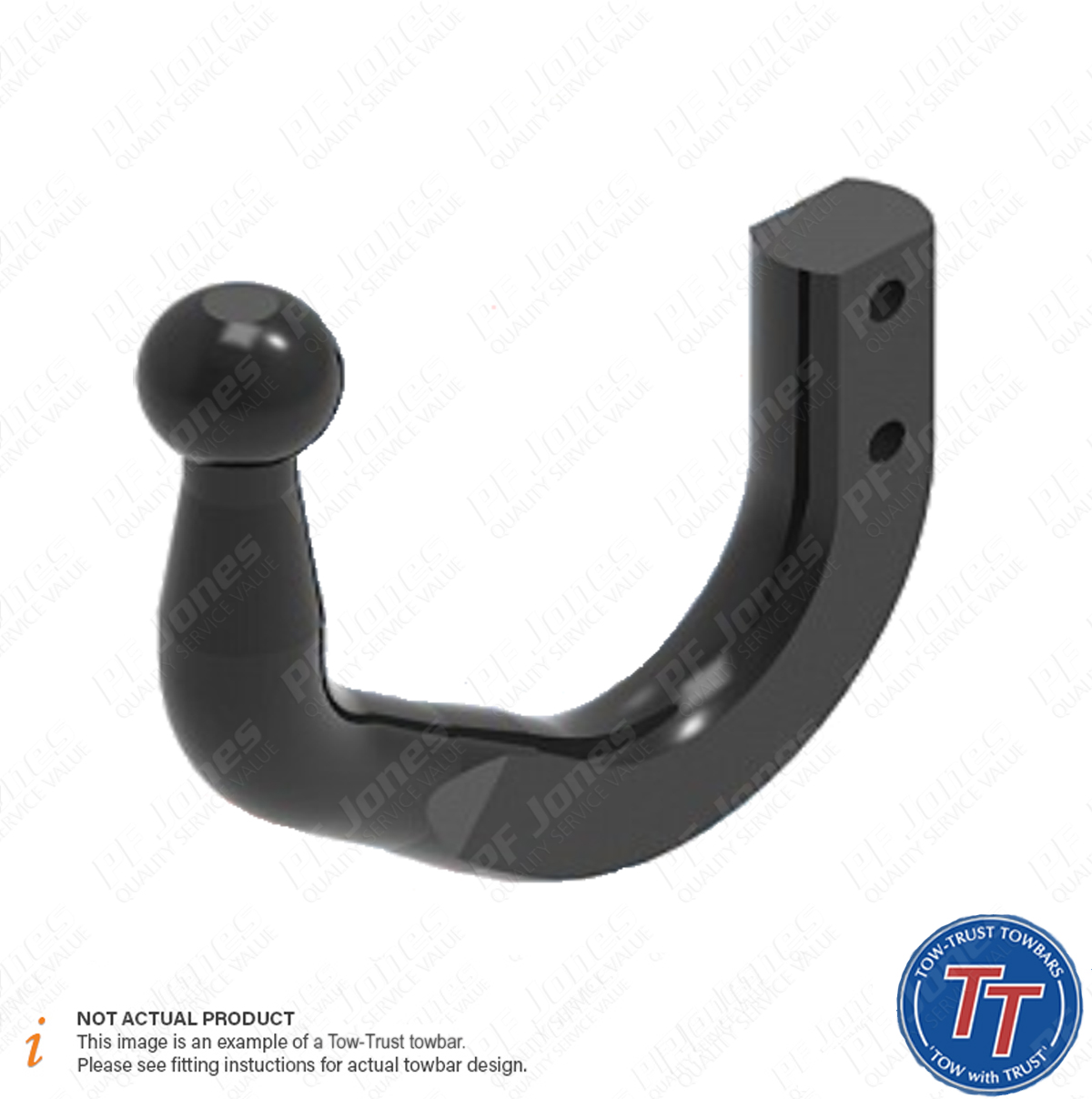 Volkswagen T7 Transporter (NVN/NSN) 2025 Onwards Tow-Trust Swan Neck Towbar