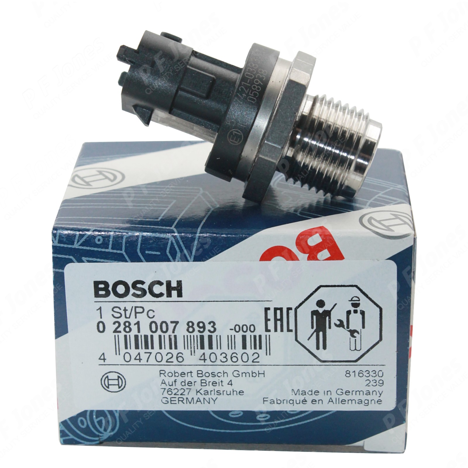 Bosch Pressure Sensor 0281007893
