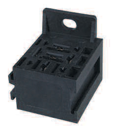 Bulkhead Socket for Flasher Units and Mini Relays 0-729-00