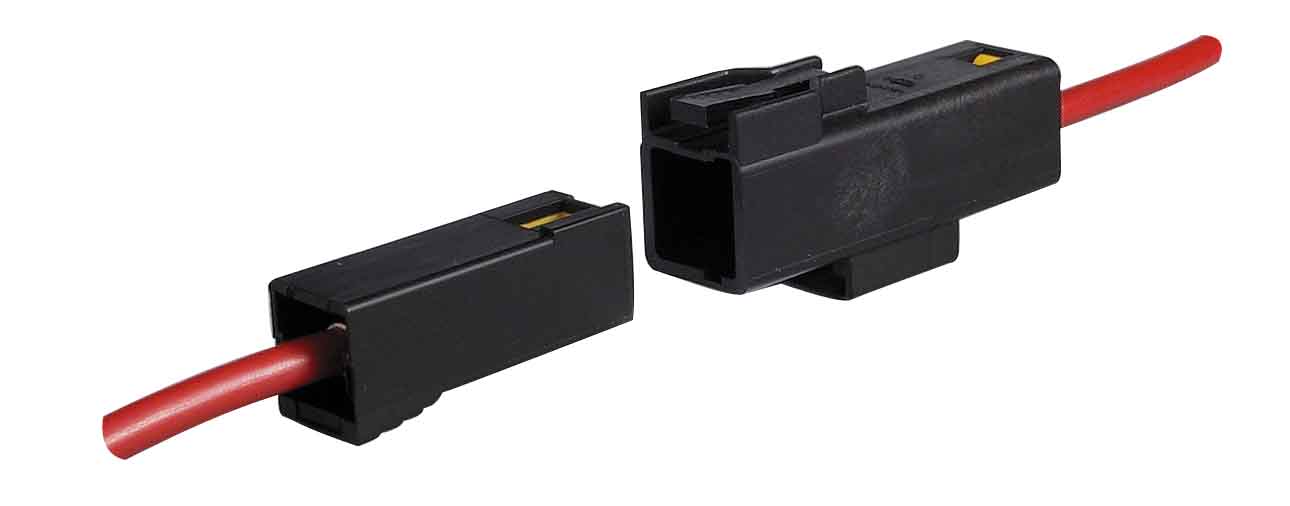 Single High Current Connector - 75A at 12V 0-012-01