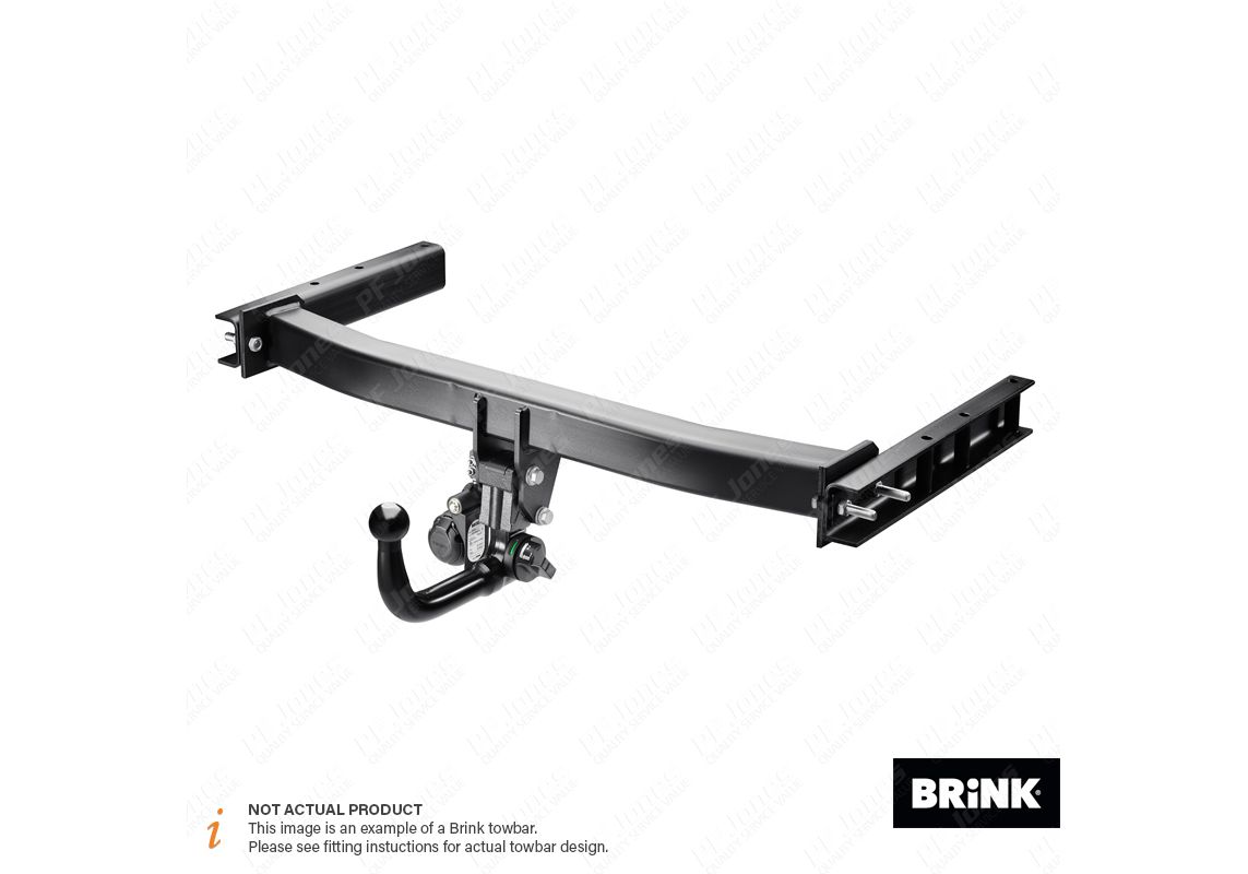 Peugeot e-308 SW 2023 Onwards Brink Detachable BIKE CARRIER ONLY Towbar