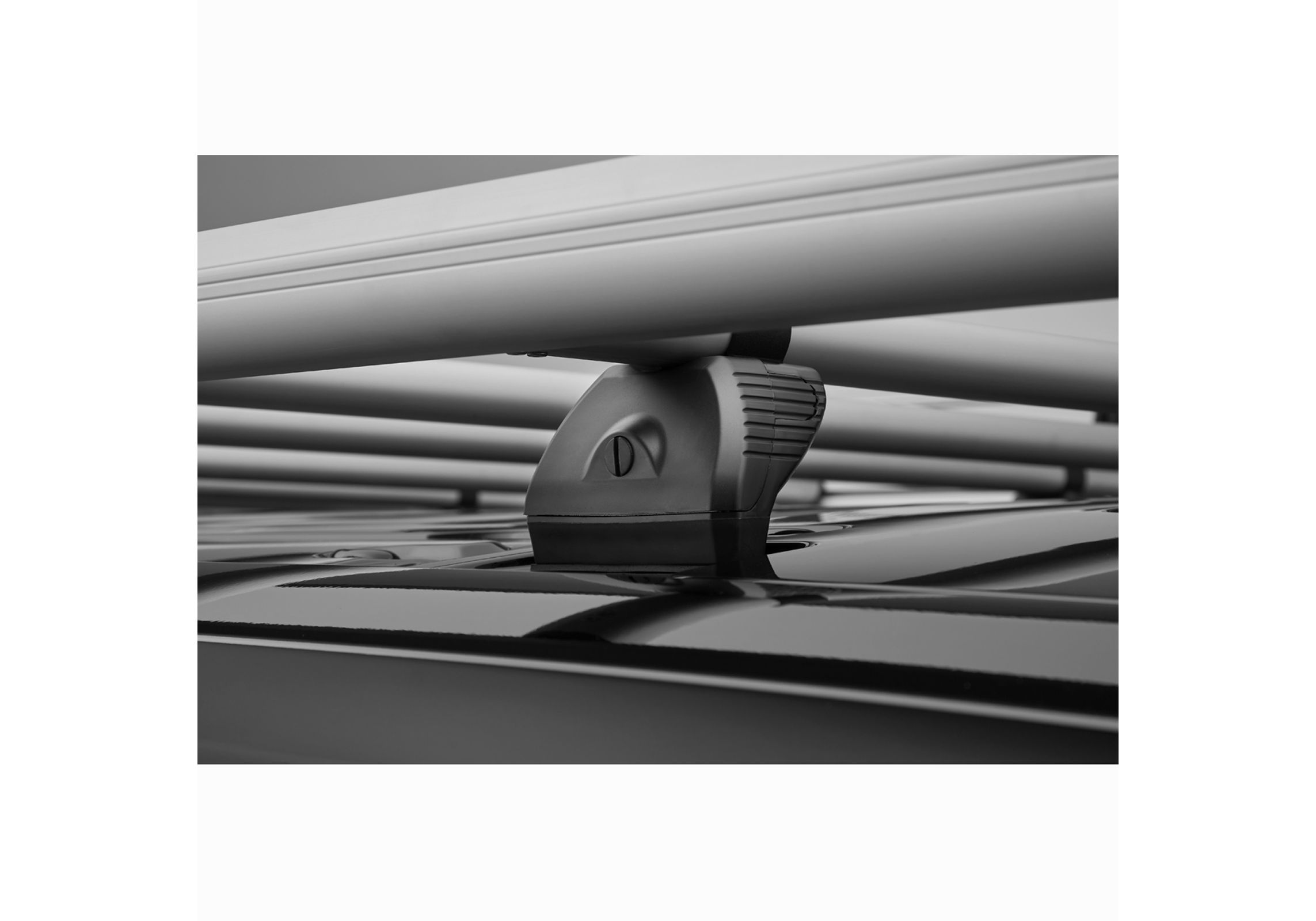 Volkswagen Caddy 2020 Onwards Rhino KammRack Van Roof Racks L2H1 Tailgate