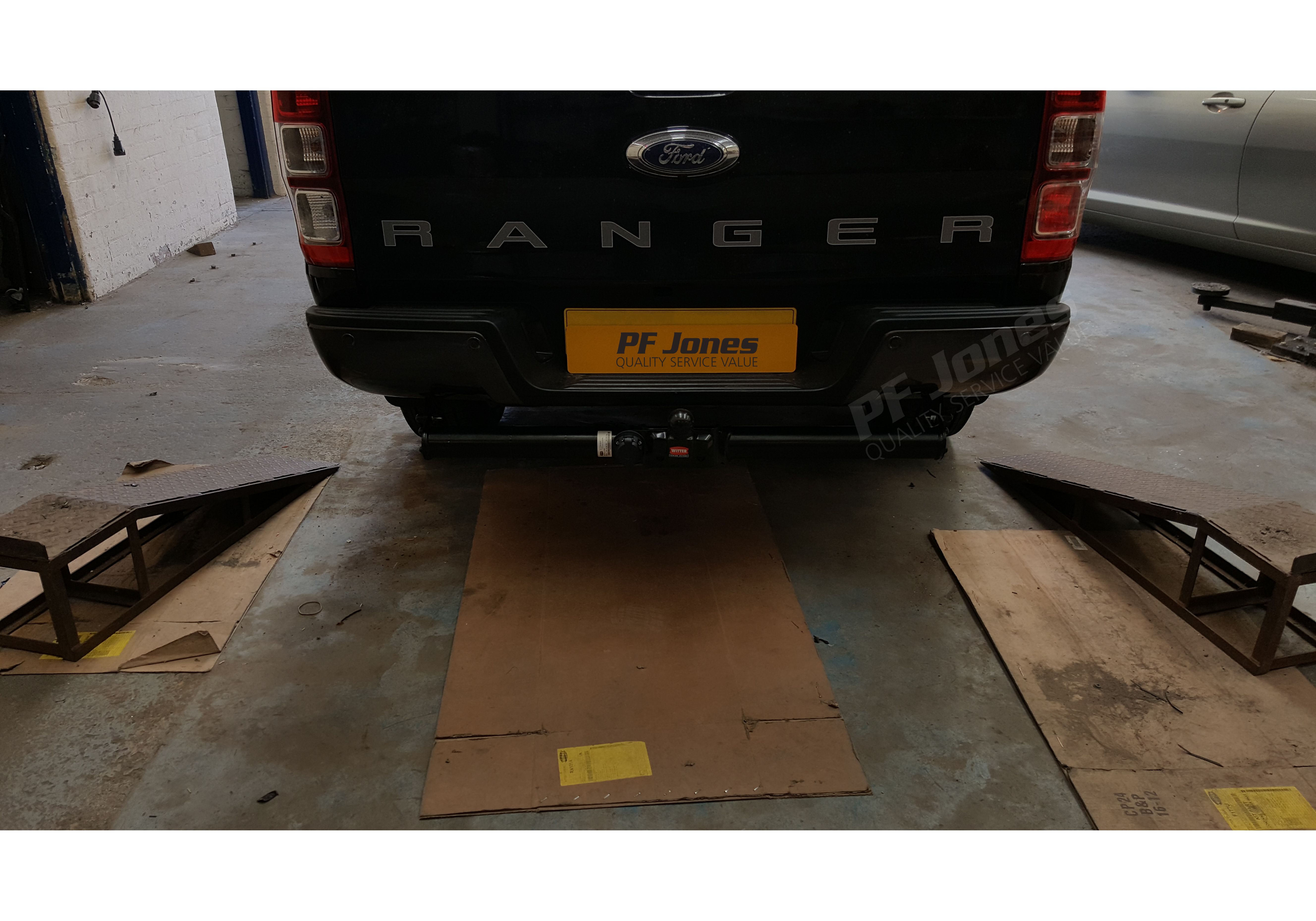 Ford Ranger Pickup 2016 Onwards Witter Flange Towbar With bumper